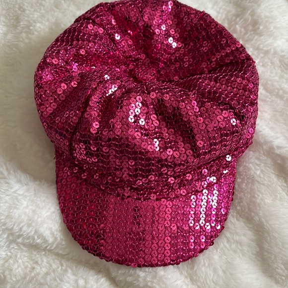 Accessories | Disney Pink Sequence Hat | Poshmark